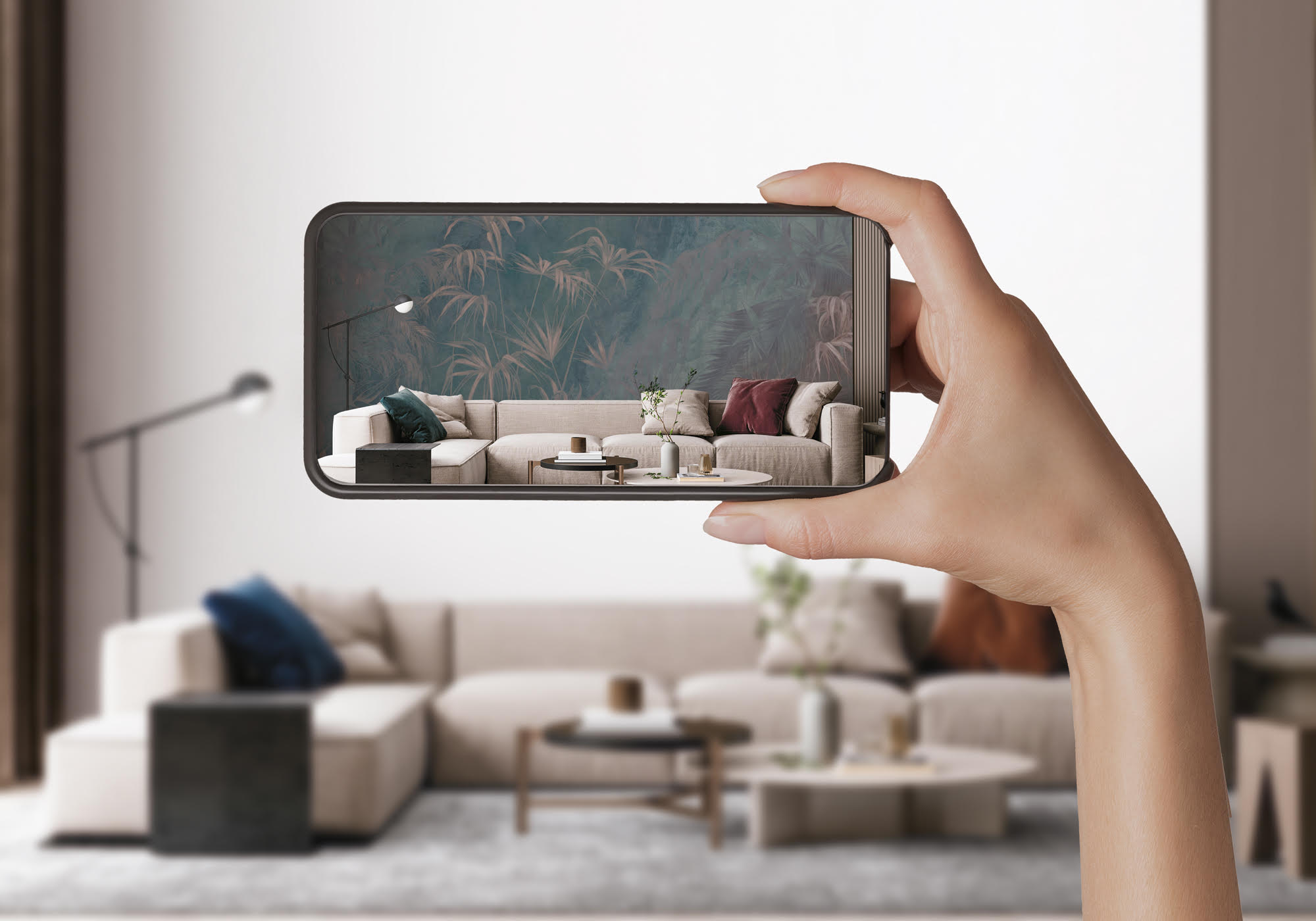 Real Room: try our wallpaper out in your room - Caos Creativo